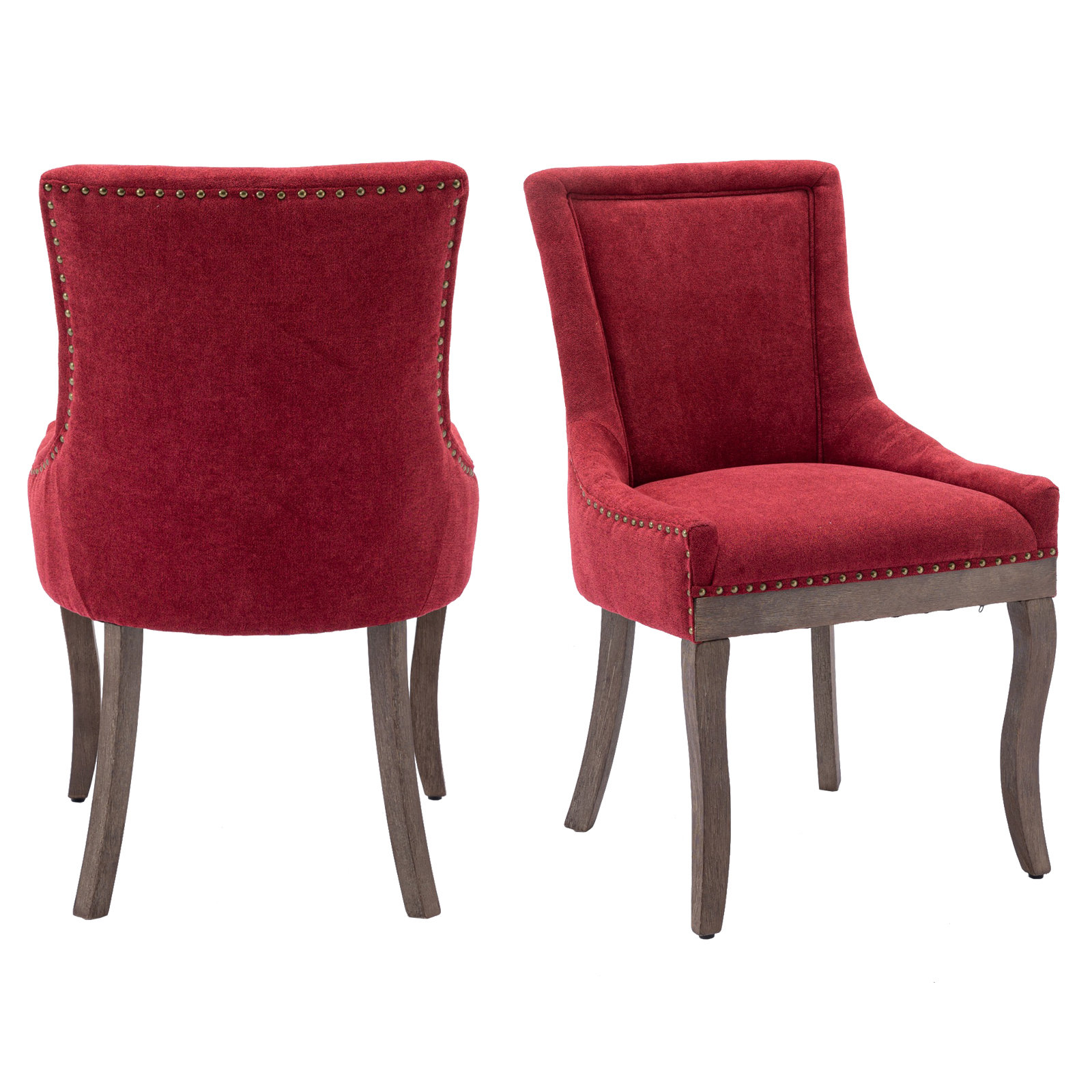 Red Barrel Studio® Jernell Upholstered Side Chair Dining Chair（set of 2 ...