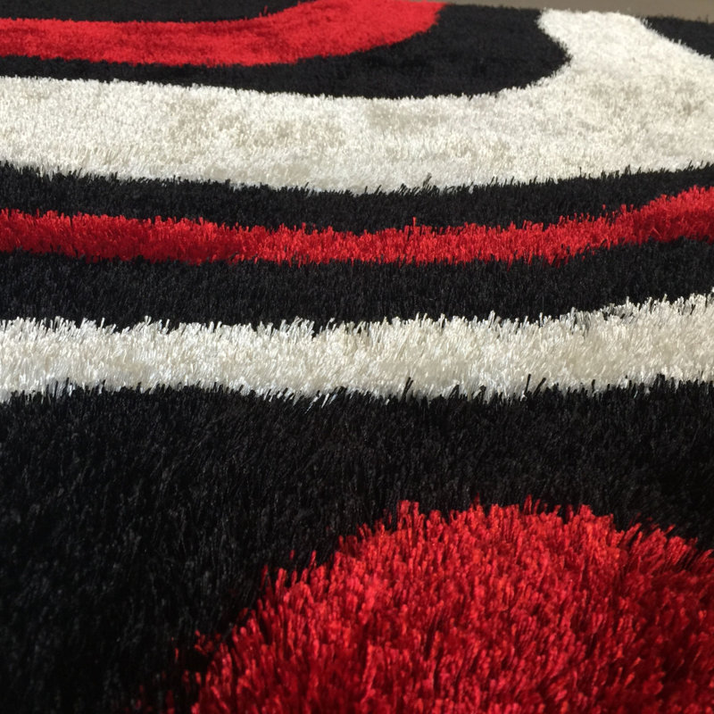 Wrought Studio™ "Jacaree Collection" Soft Pile Hand Tufted Shag Area ...