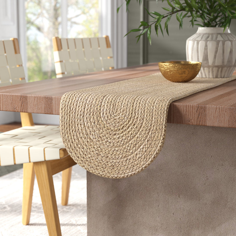 Joss & Main Welch Oval Jute Table Runner & Reviews | Wayfair
