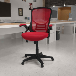 Red Office Chairs You'll Love | Wayfair