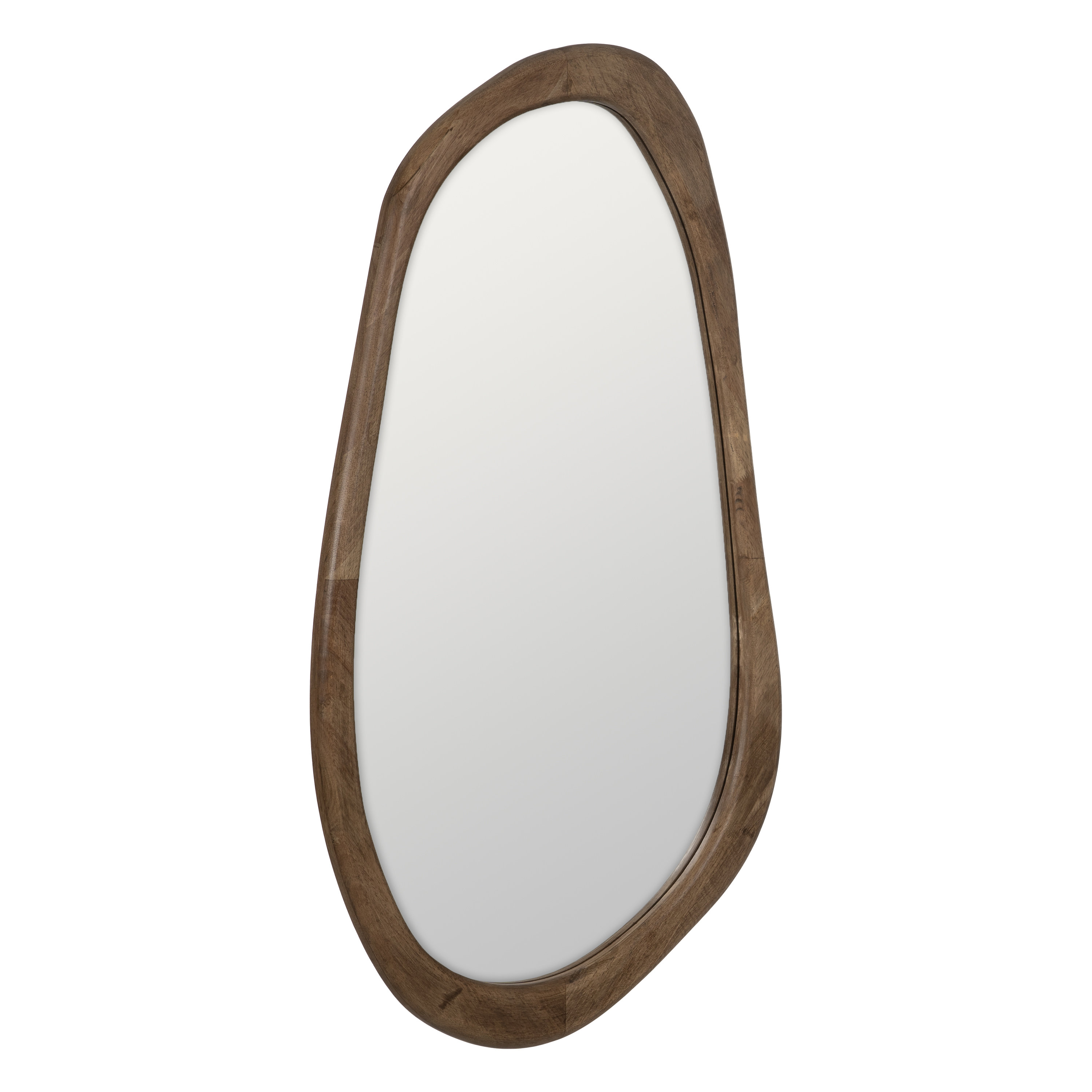 Metro Lane Solid Wood Free Form Mirror | Wayfair.co.uk