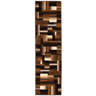 Ivy Bronx HR-Chocolate Brown/ Beige/ Mocha/ Black/ Abstract Area Rug ...