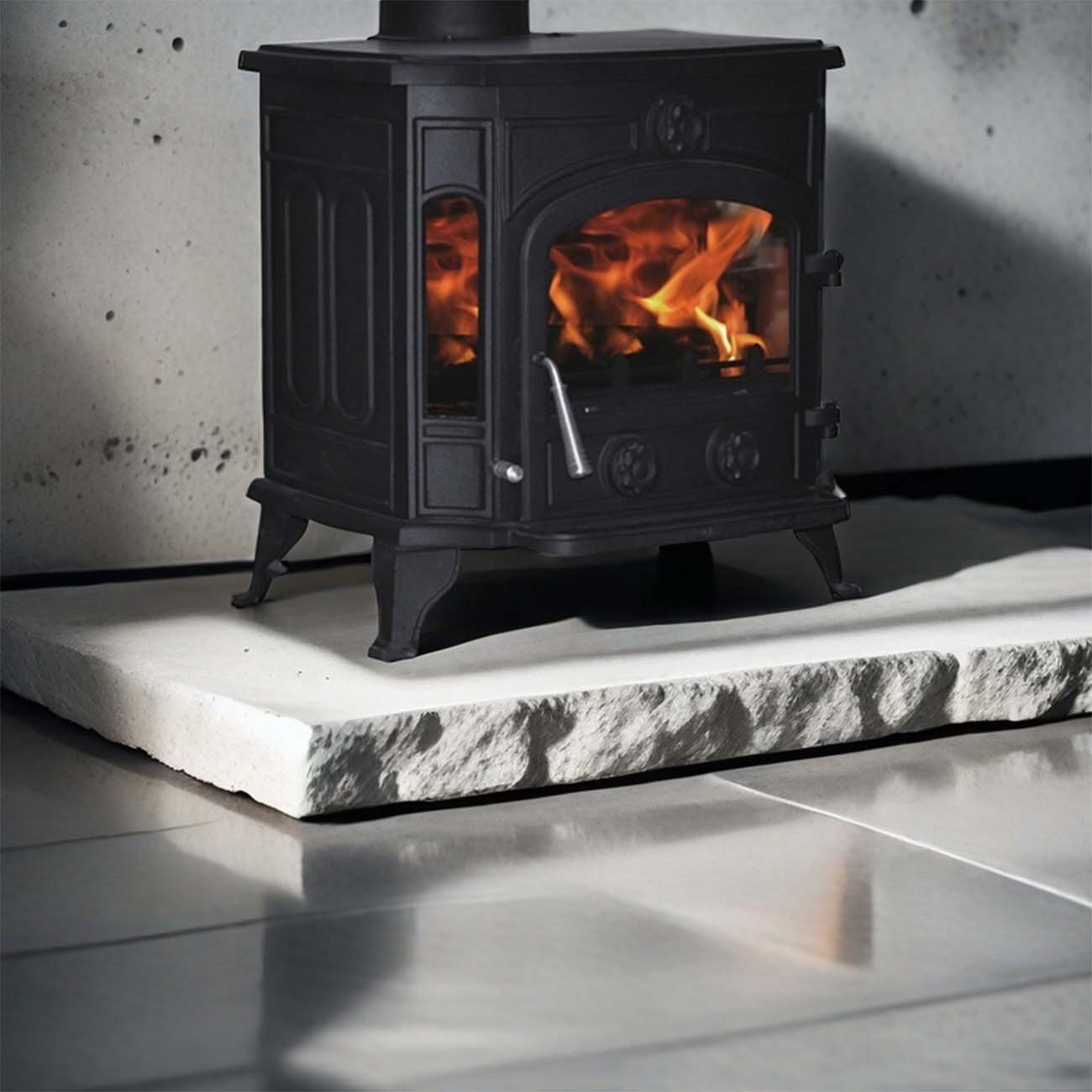 Hart Enjoy life Classic style real fire cast iron fireplace - Wayfair ...