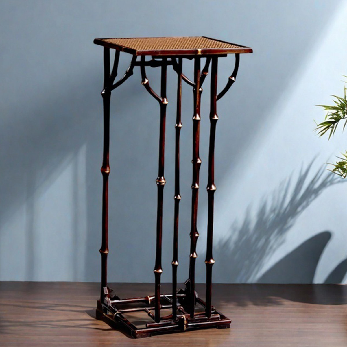 dujinlong home New Chinese style flower frame tall foot bamboo | Wayfair