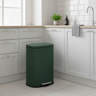 Songmics Stainless Steel Step On Fingerprint-resistant Trash Can with ...
