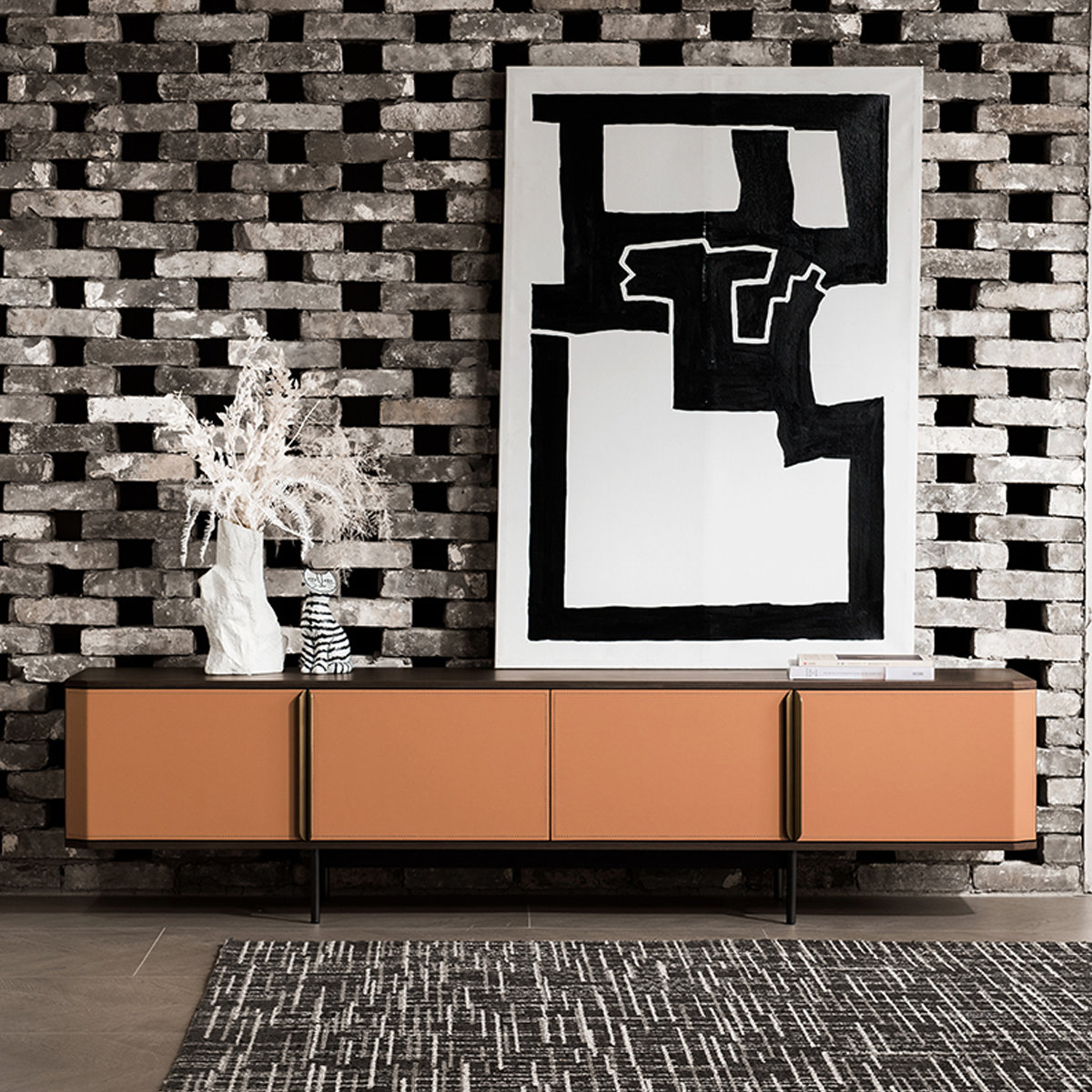 Feel High Pillows TB786684157886FHP&Colour&Size Media Console - Wayfair ...