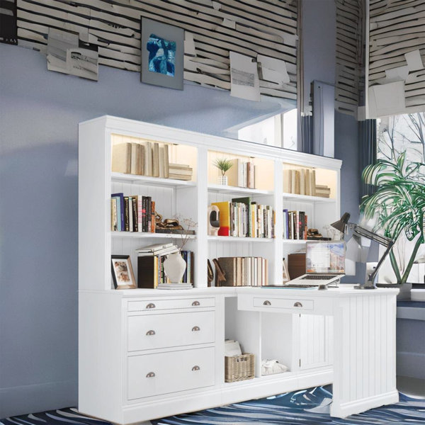 Brayden Studio® Keshawn Storage Bookcase | Wayfair