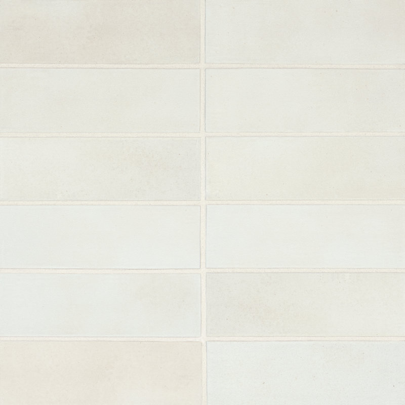 Bedrosians Celine 2" x 6" Matte Porcelain Floor & Wall Tile & Reviews ...