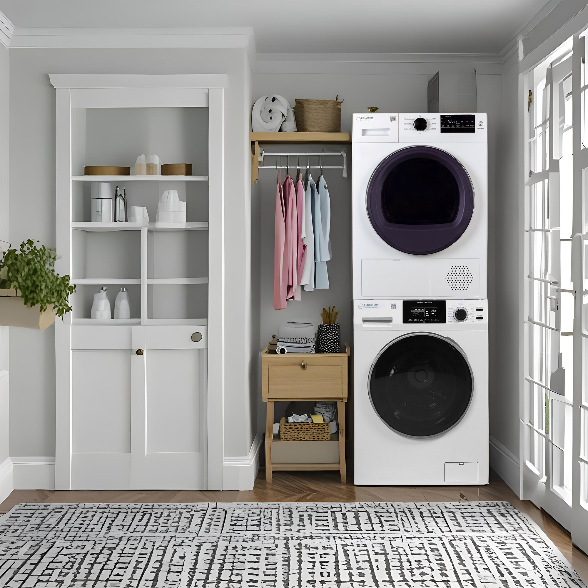 Equator Advanced Appliances Equator Stackable 18 Lbs Washer 1.9cf 110v ...