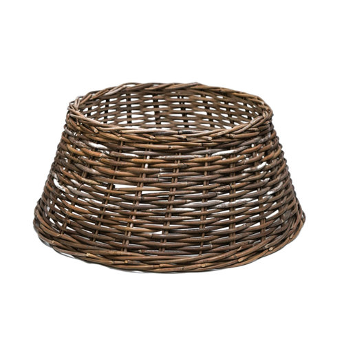 The Seasonal Aisle Ivyline Sustainable Wicker Tree Skirt & Reviews ...
