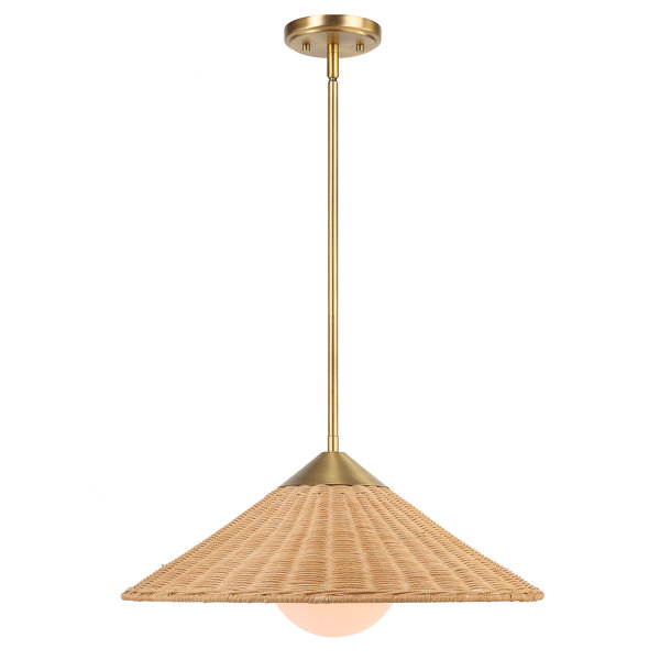 Birch Lane™ Vonetta 1 - Light LED Cone Pendant | Wayfair