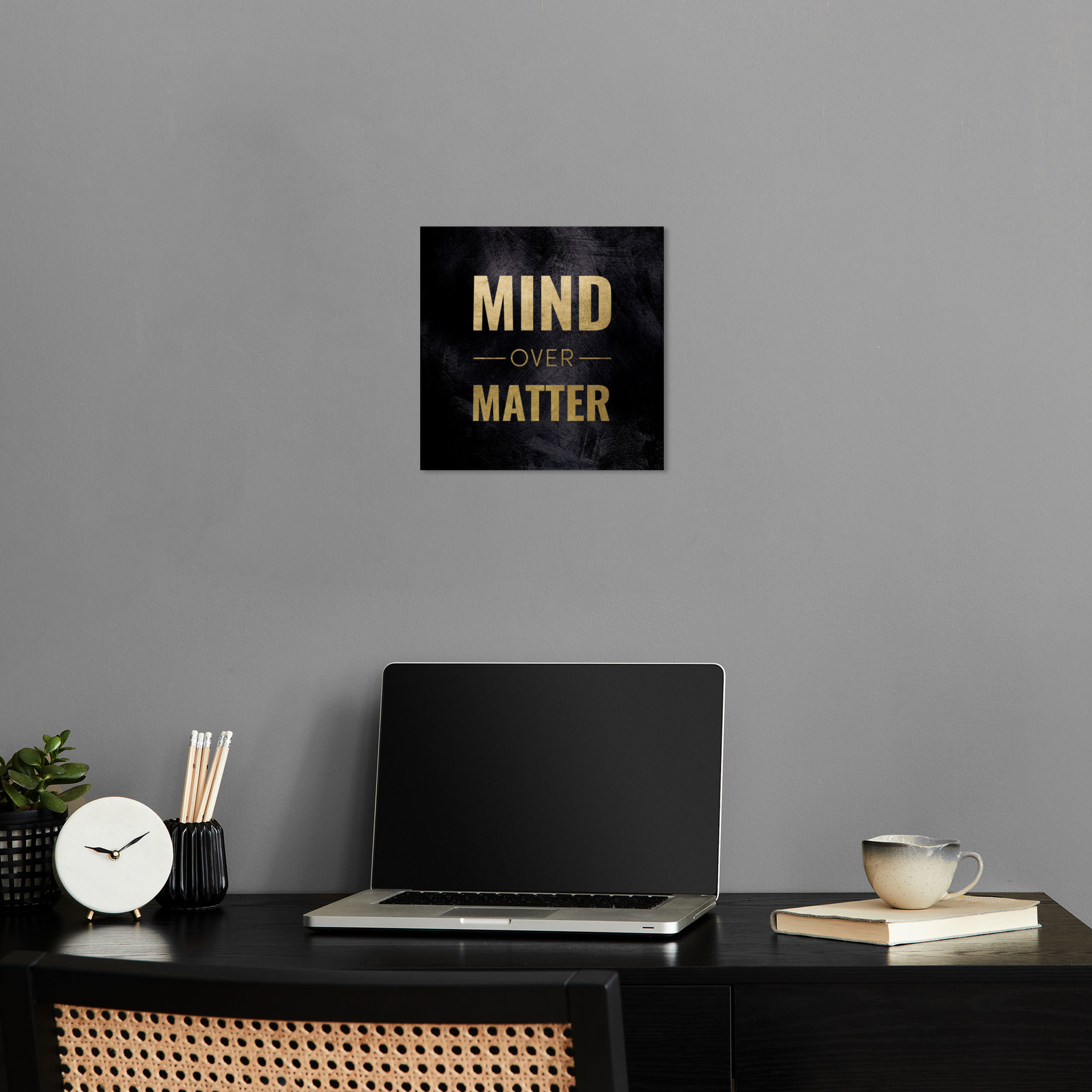 Notori Art Mind Over Matter Manly Inspirational Cowboy Wall Art by ...