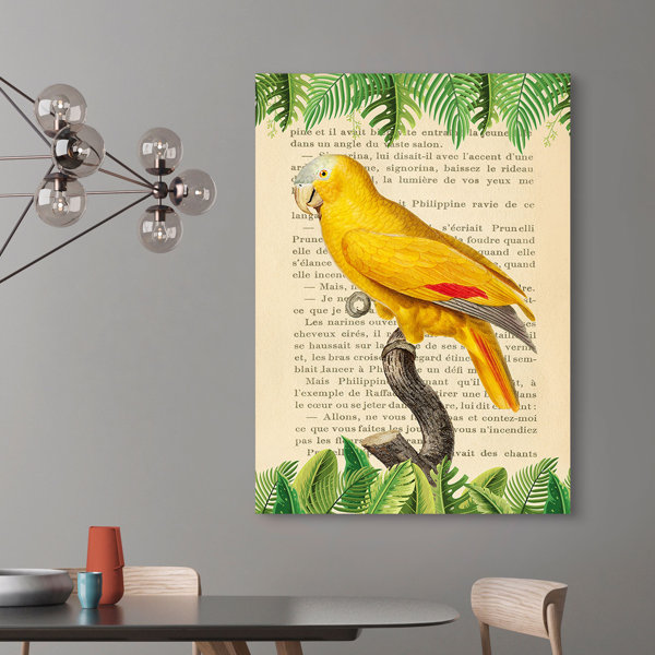 Bay Isle Home The Blue-Fronted Parrot, After Levaillant by Stef ...