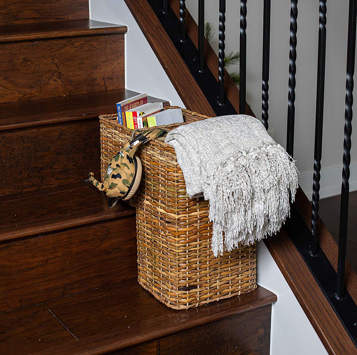 BirdRock Home Stair Divided Wicker Wicker Basket Set & Reviews | Wayfair