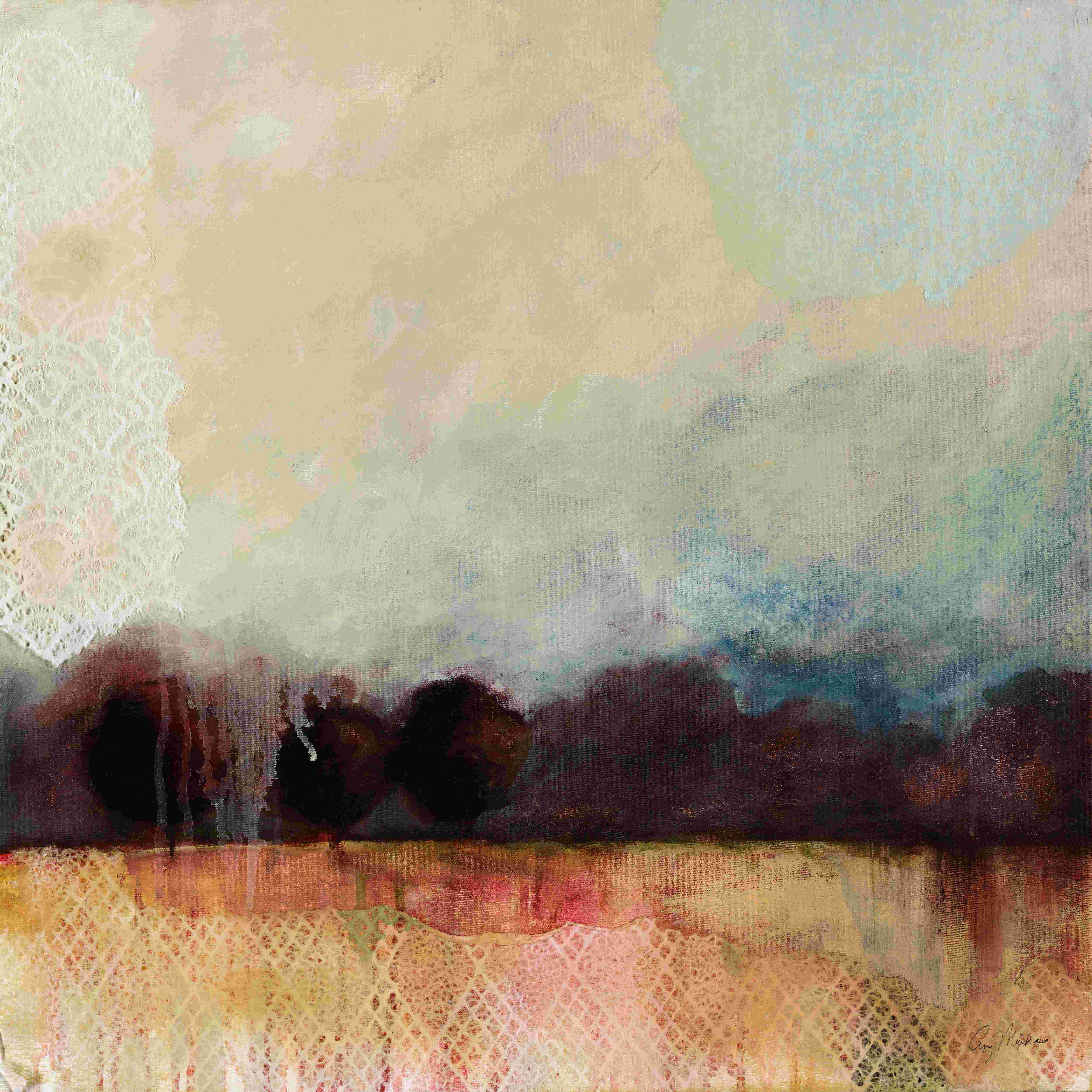 Winston Porter Abstract Soft Landscape Painting - Wayfair Canada