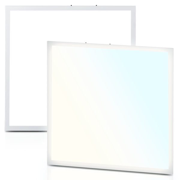 MoNiBloom Dimmable Square Flat Panel Ceiling Light - Wayfair Canada