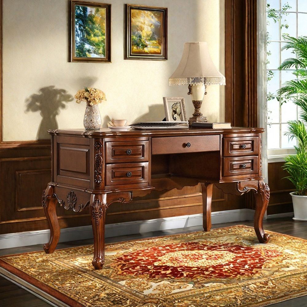 Bloomsbury Market American style light luxury desk - Wayfair Canada