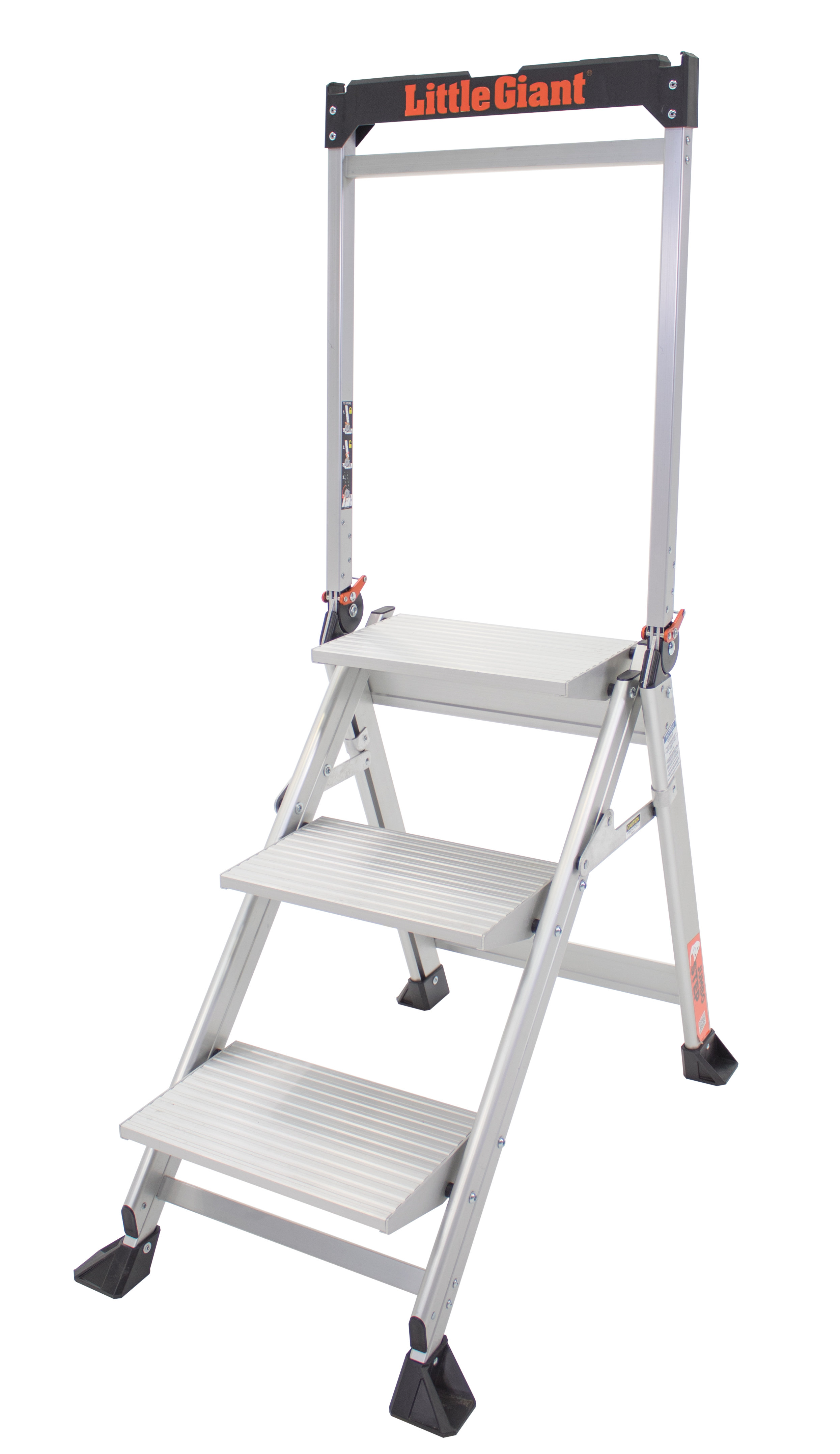 Little Giant Ladder Systems Échelle à échelon en aluminium 3,5 pi avec ...