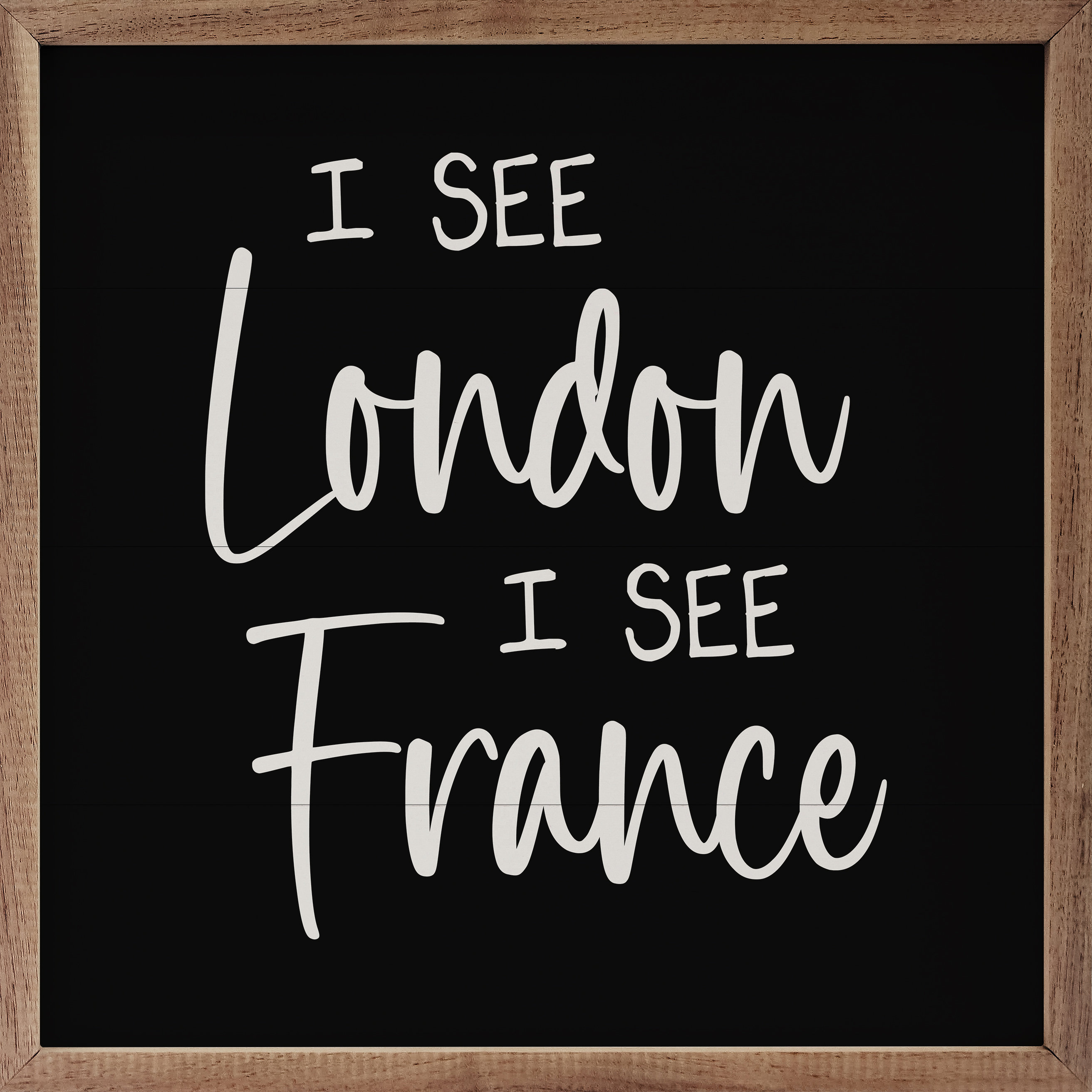 Trinx I See London I See France Black | Wayfair