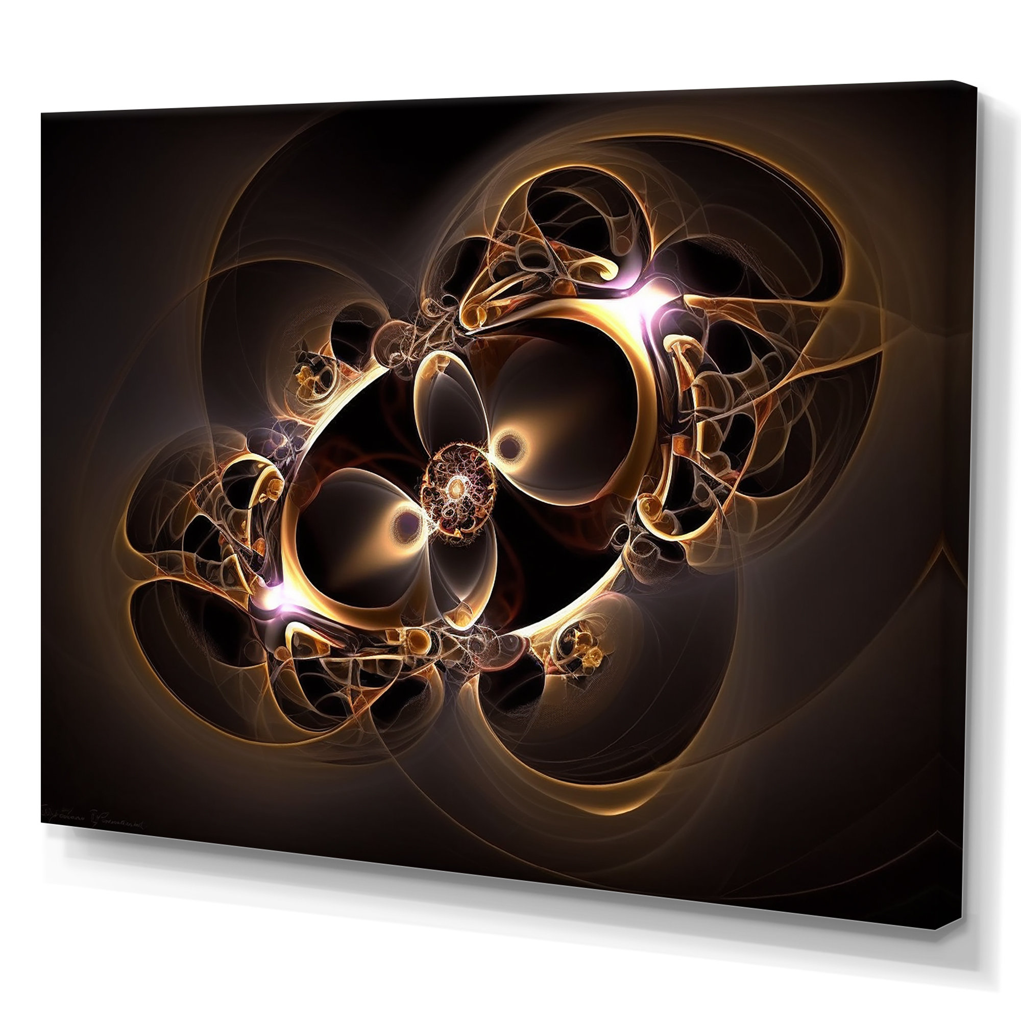 Design Art Infinite Galaxy - Fractals Wall Art Prints | Wayfair