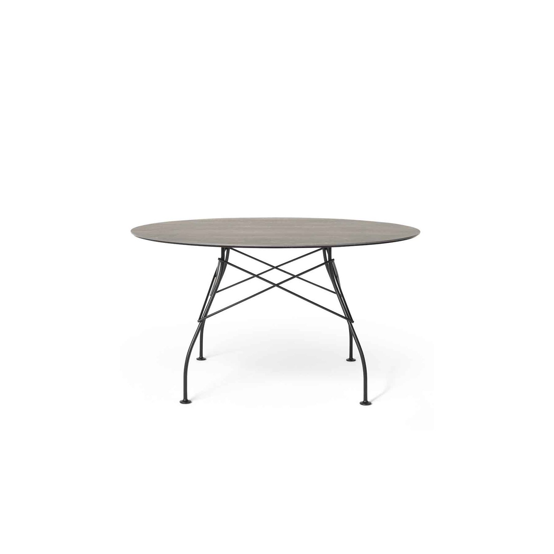 Kartell Glossy Outdoor Round Table | Wayfair