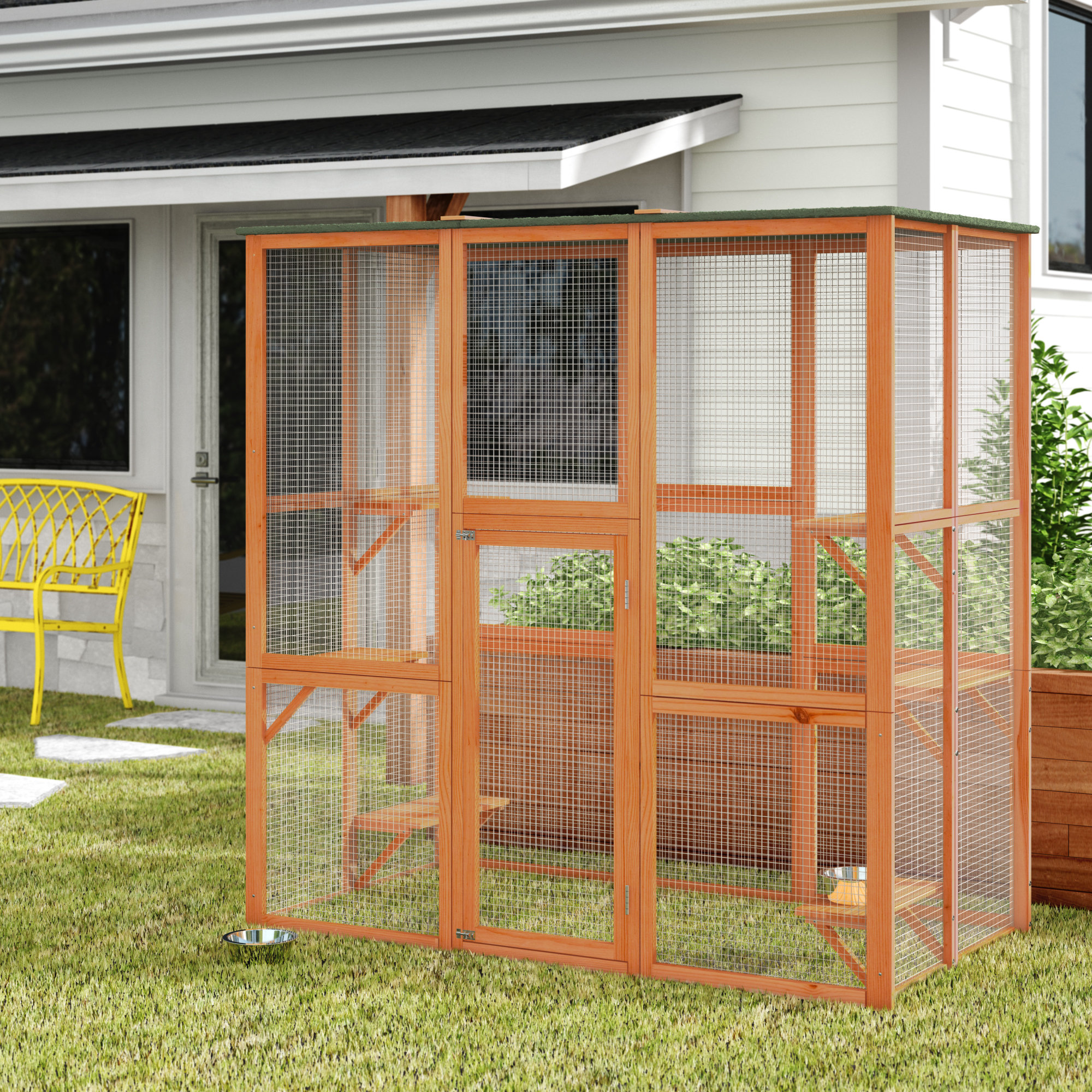 Tucker Murphy Pet™ Encanto Outdoor Playpen With Cover & Reviews | Wayfair