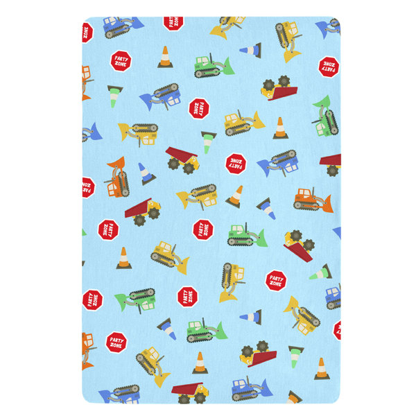 Isabelle & Max Yarbrough Blue / Red / Yellow Transportation 1 - Piece ...