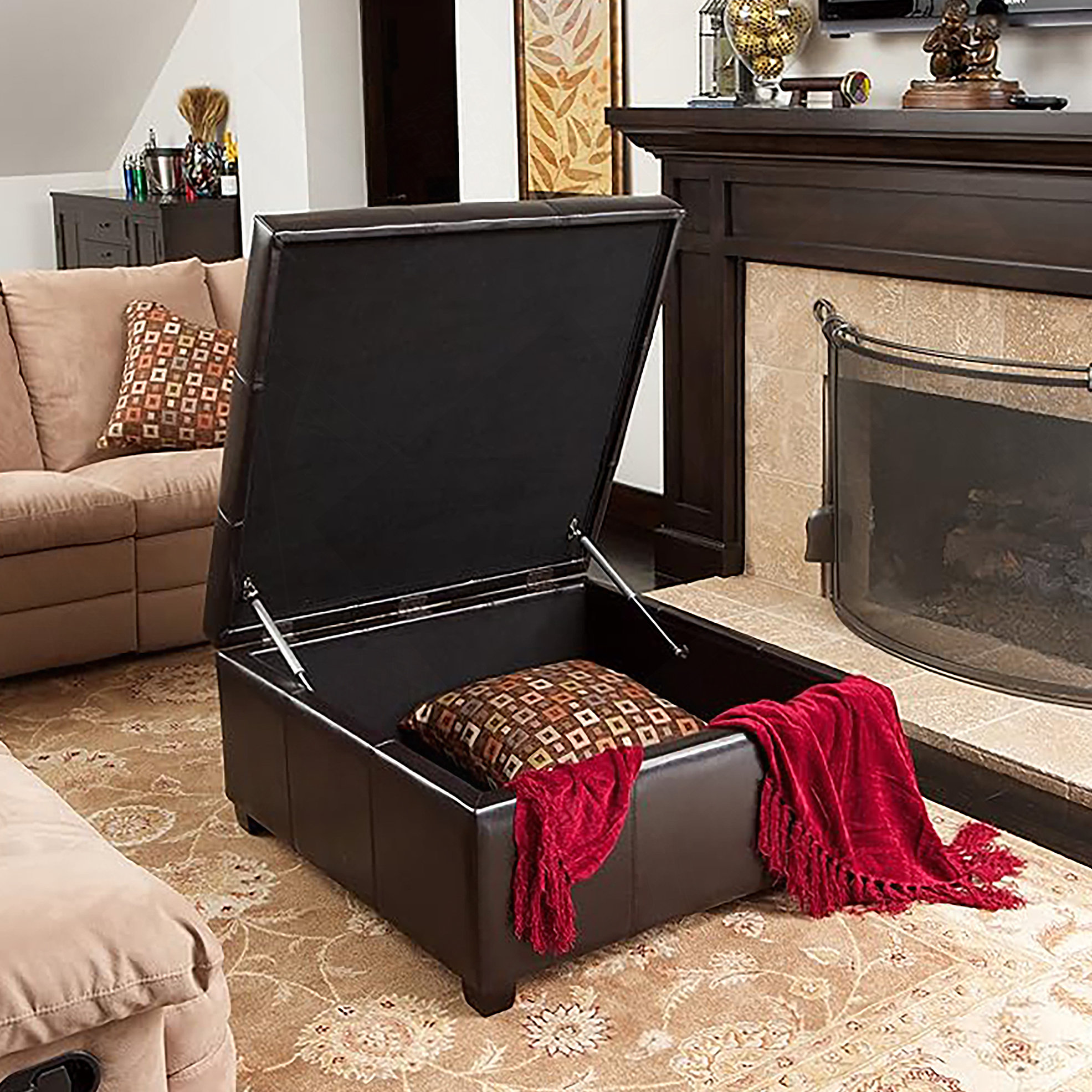 Corrigan Studio RICHMOND KD STORAGE OTTOMAN - Wayfair Canada