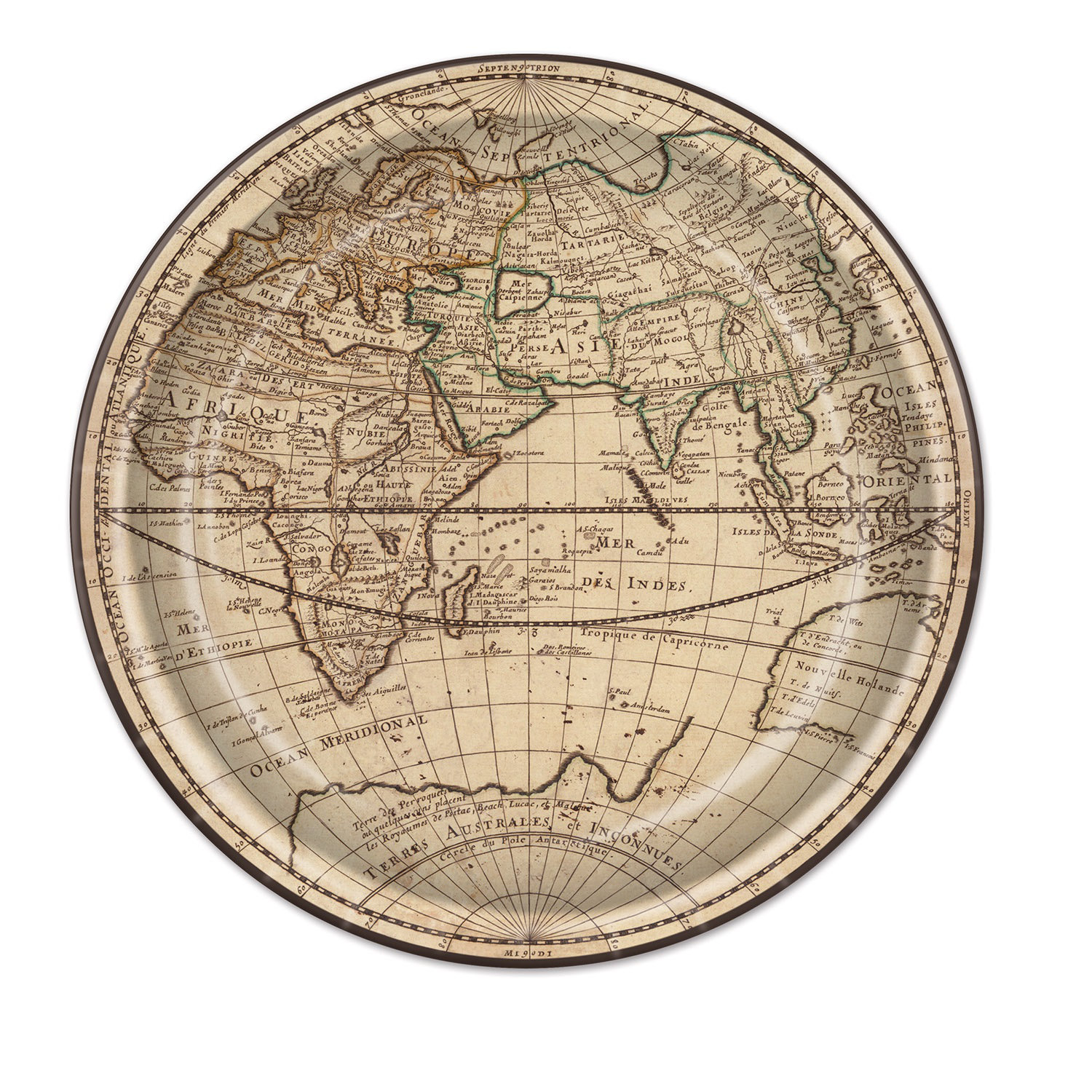 Beistle Around The World Plates - 9" - Pack of 12 | Wayfair
