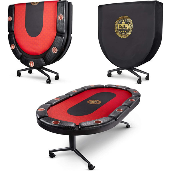 Triton Poker Tables Triton Poker Folding Poker Table Casino Style - 10 ...