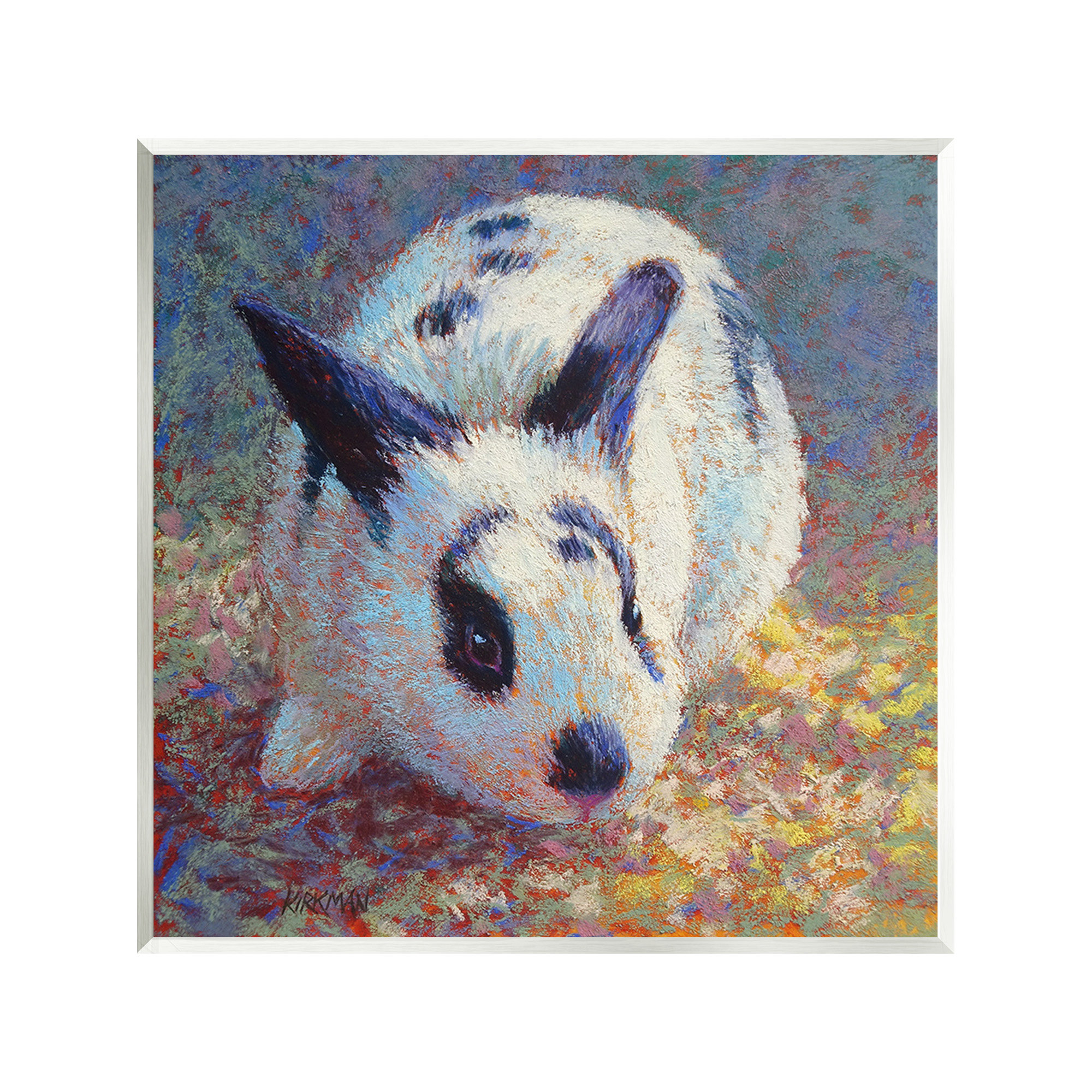 Ebern Designs Abstract Spotted Rabbit Wall Plaque Art by Rita Kirkman ...
