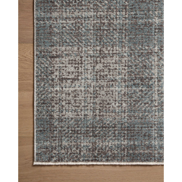 Angela Rose x Loloi Ember Denim / Charcoal Area Rug & Reviews | Wayfair