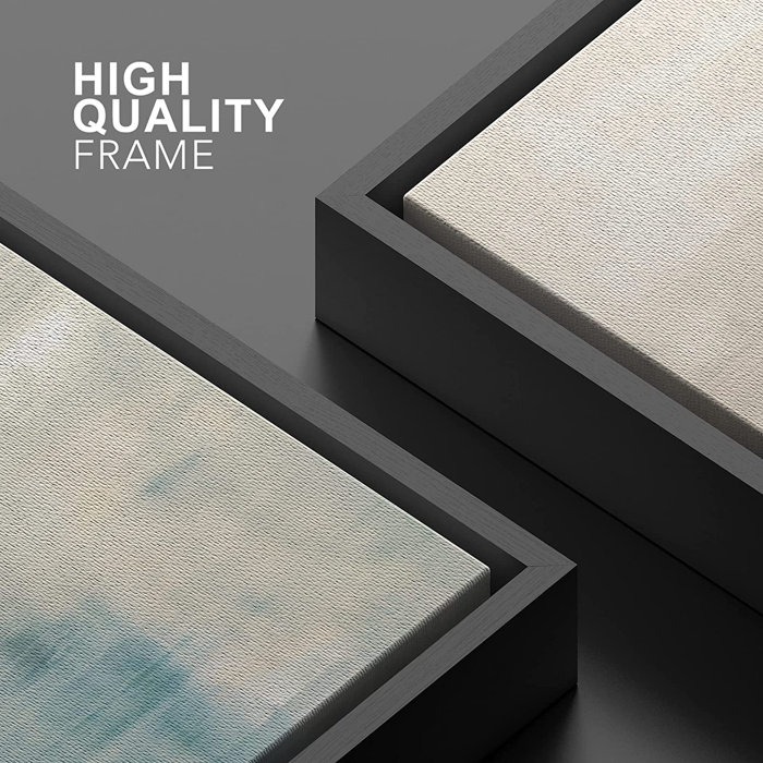 SIGNLEADER Relax/Calm Framed On Canvas Print | Wayfair