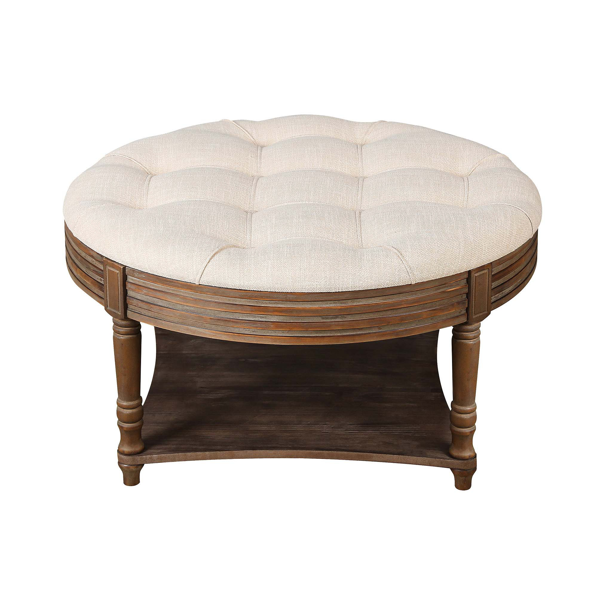 Latitude Run® Modern Upholstered Ottoman, Exquisite Small End Table ...
