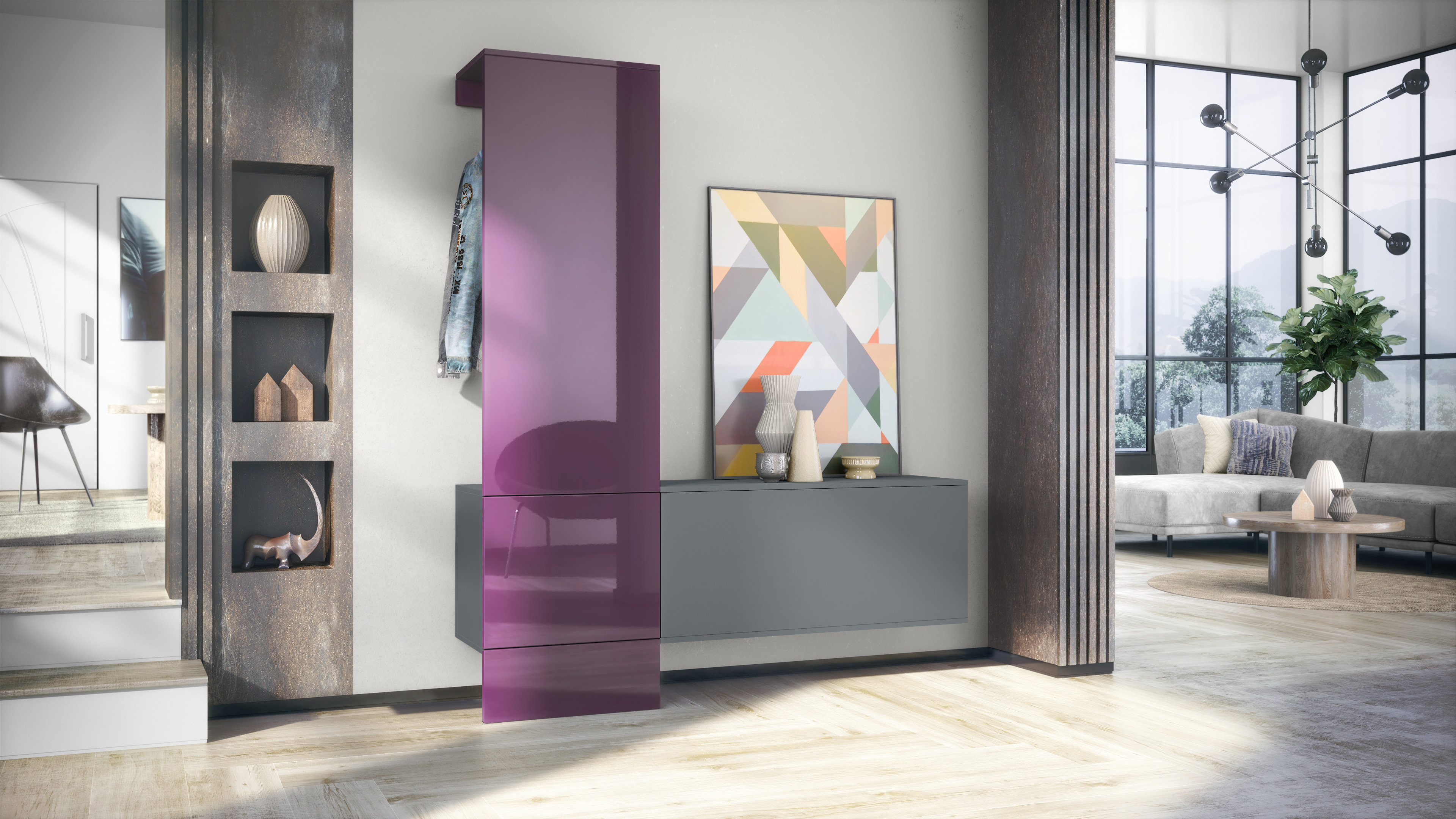 Ivy Bronx Chappa Hall Tree with Shoe Storage | Wayfair.co.uk