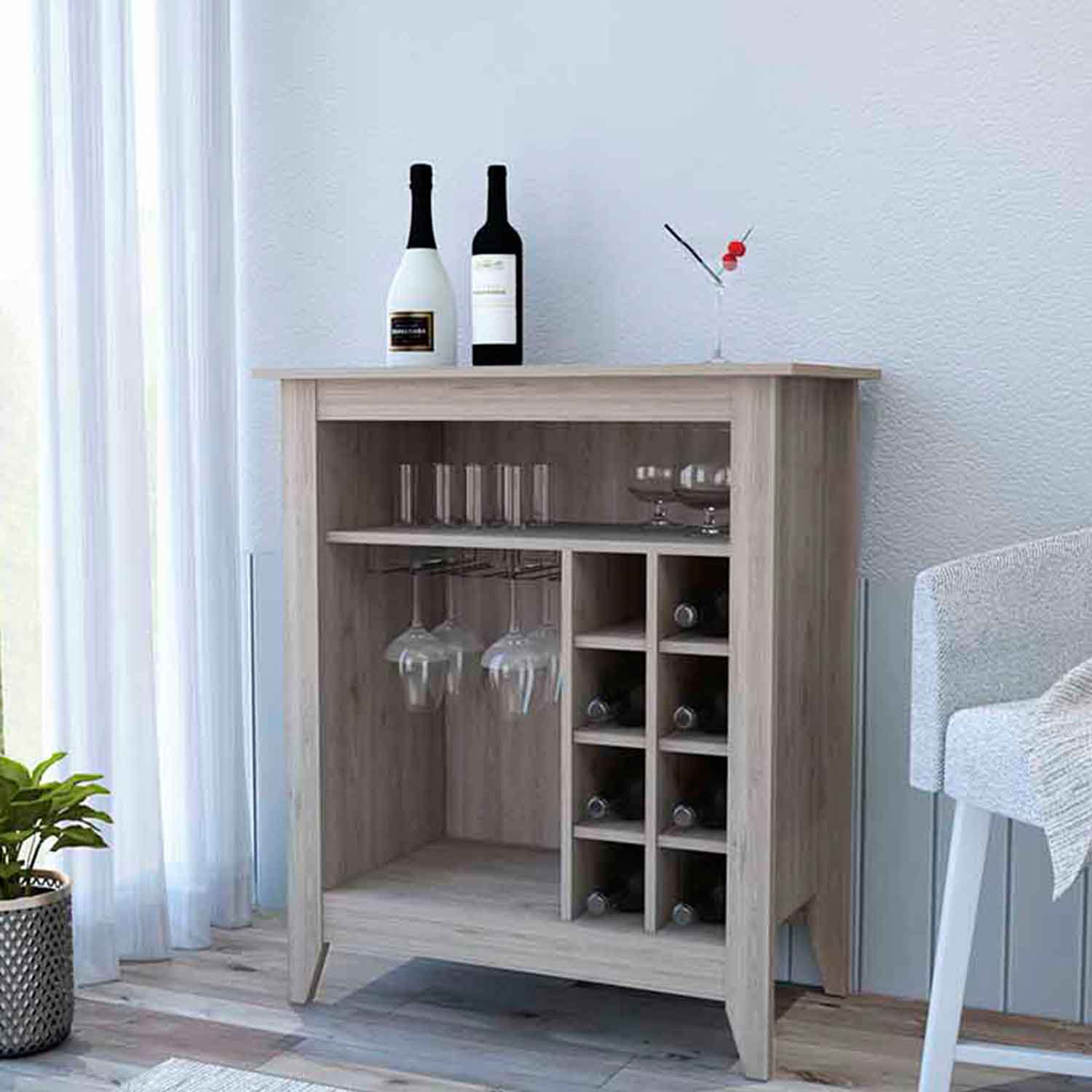 Winston Porter Mikylie 32.4'' Bar Cabinet - Wayfair Canada