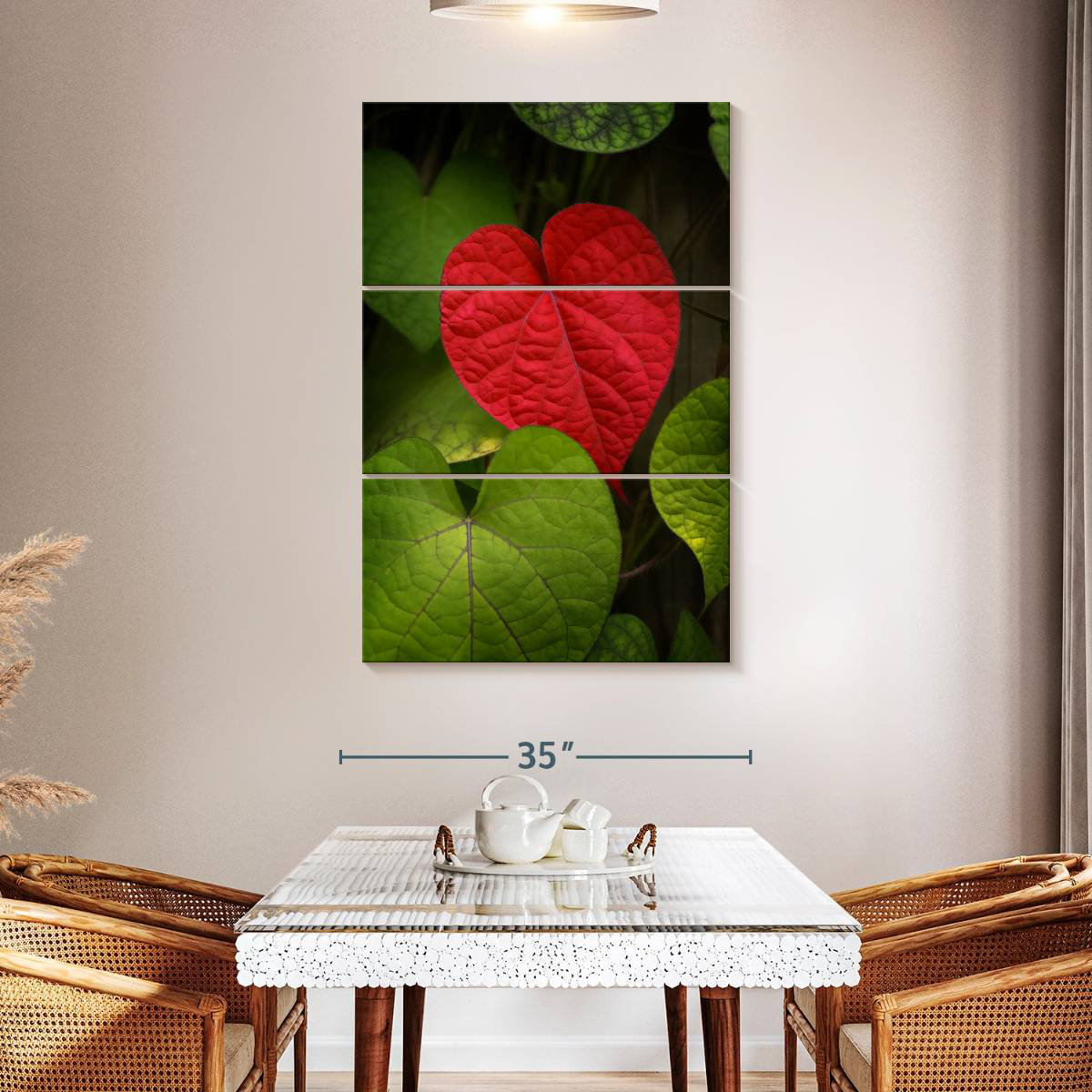 Lark Manor Harnek Heart Leaf - Wayfair Canada