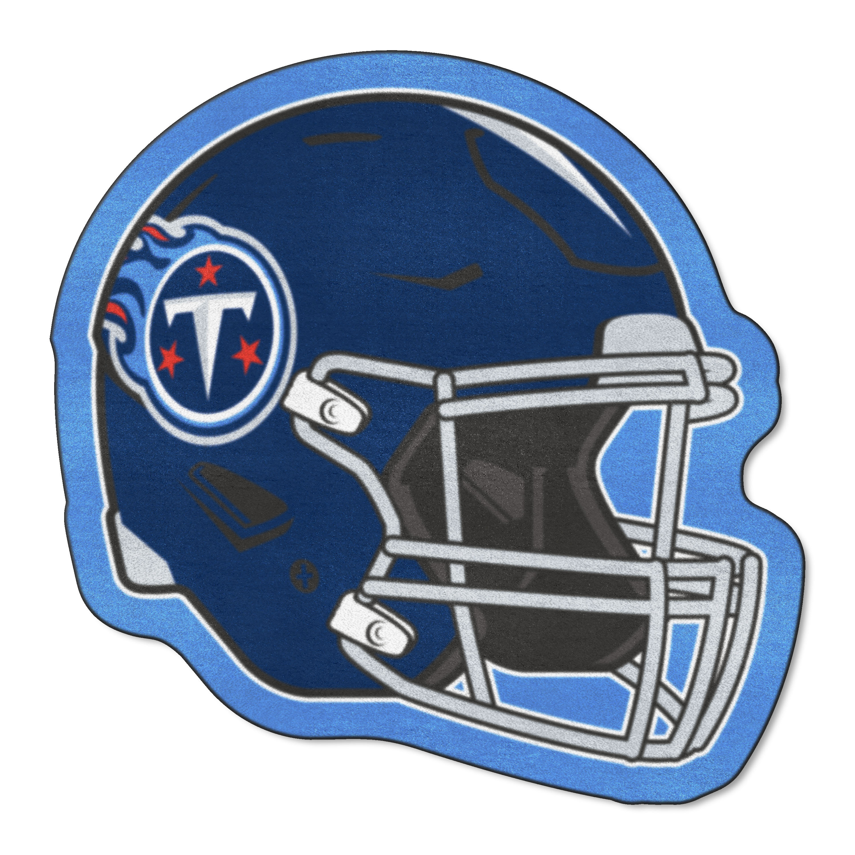 FANMATS Tennessee Titans_Tennessee Titans Mascot Helmet Rug | Wayfair