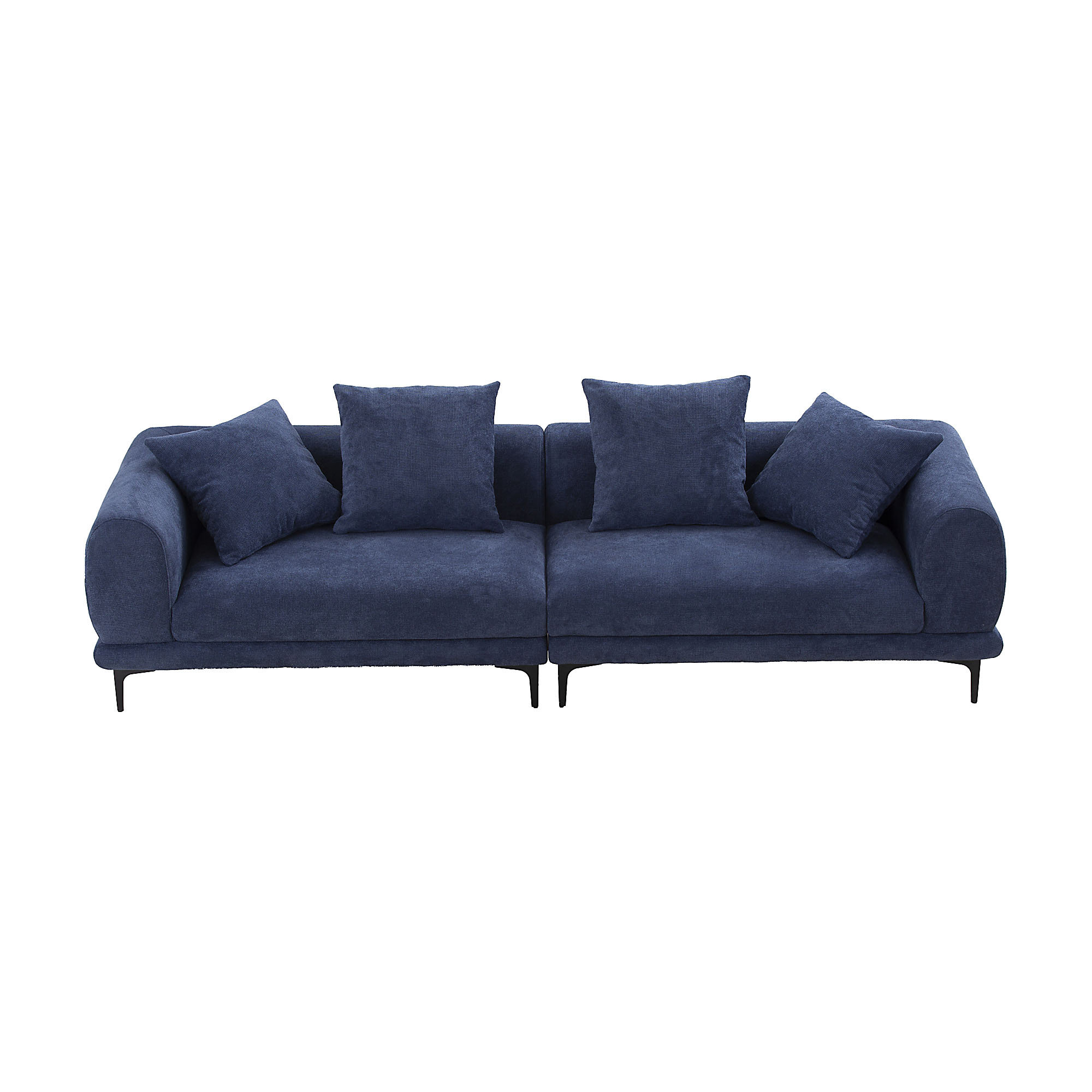Orren Ellis Modern Sofa Couch 4-Seater Fabric Sofa - Wayfair Canada