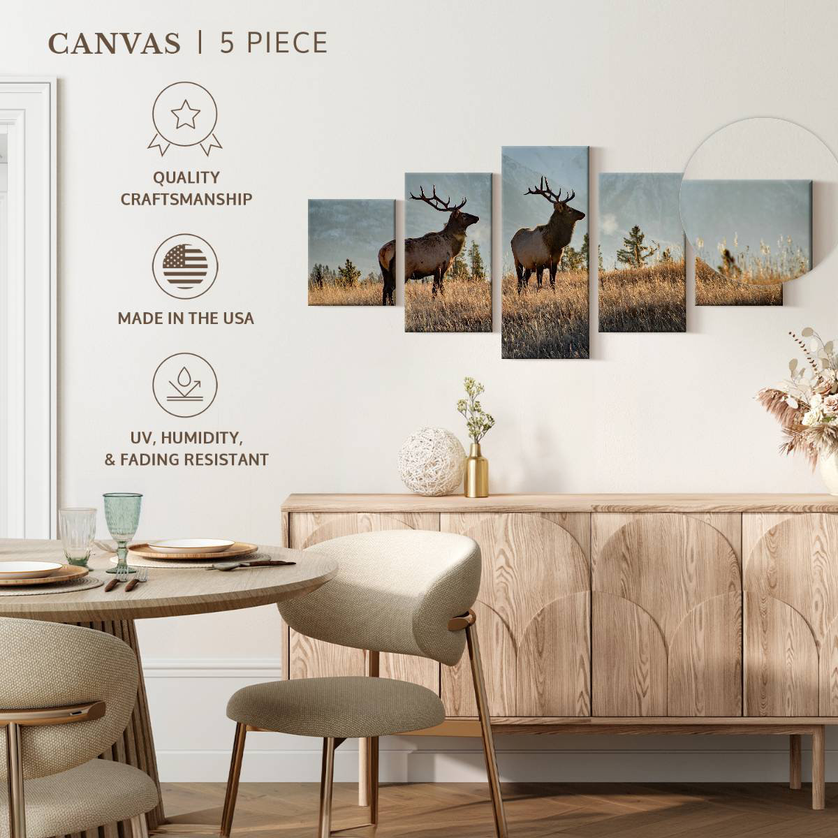 Latitude Run® Banff Bull Elks | Wayfair