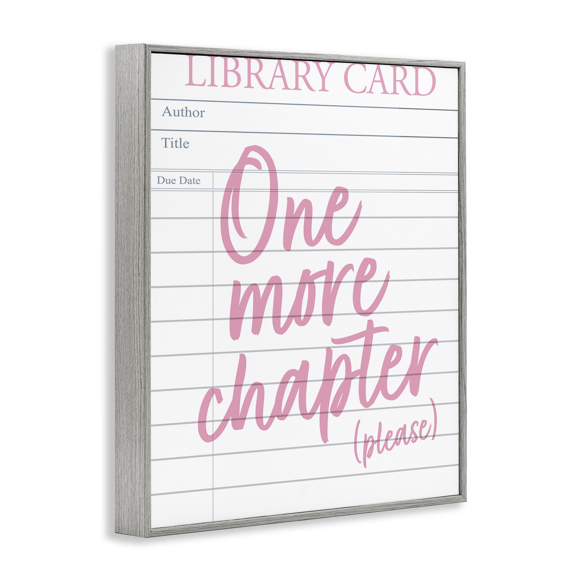Ebern Designs One More Chapter Please Framed Giclee, design by Emily ...