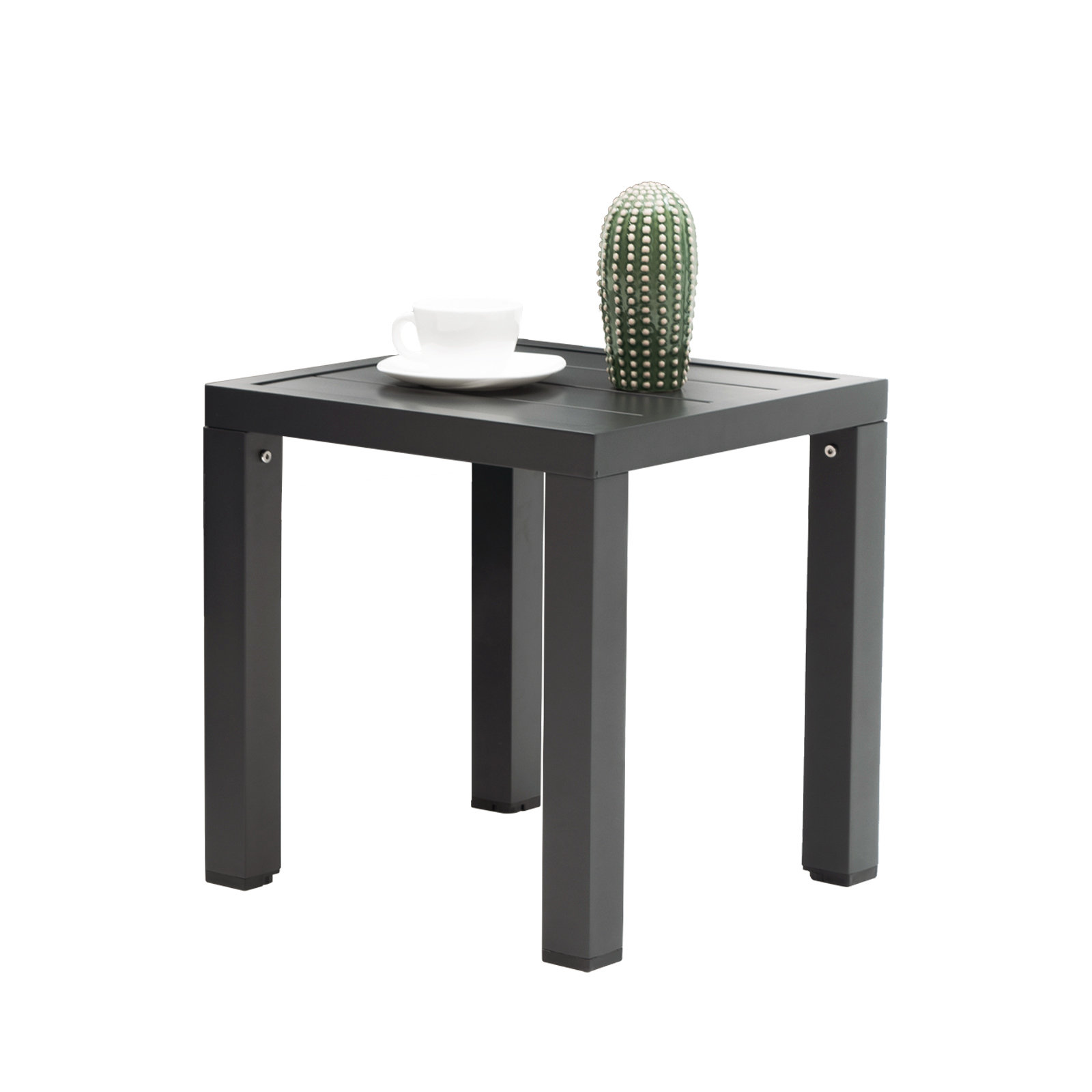 Ebern Designs Elray Aluminum Side Table | Wayfair