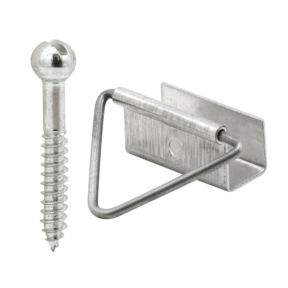 Prime-Line Bail Latches and Screws, Use With 7/16 in. Thick Screen ...