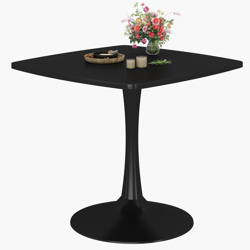 Stmoze Modern Black Tulip Dining Table | Wayfair