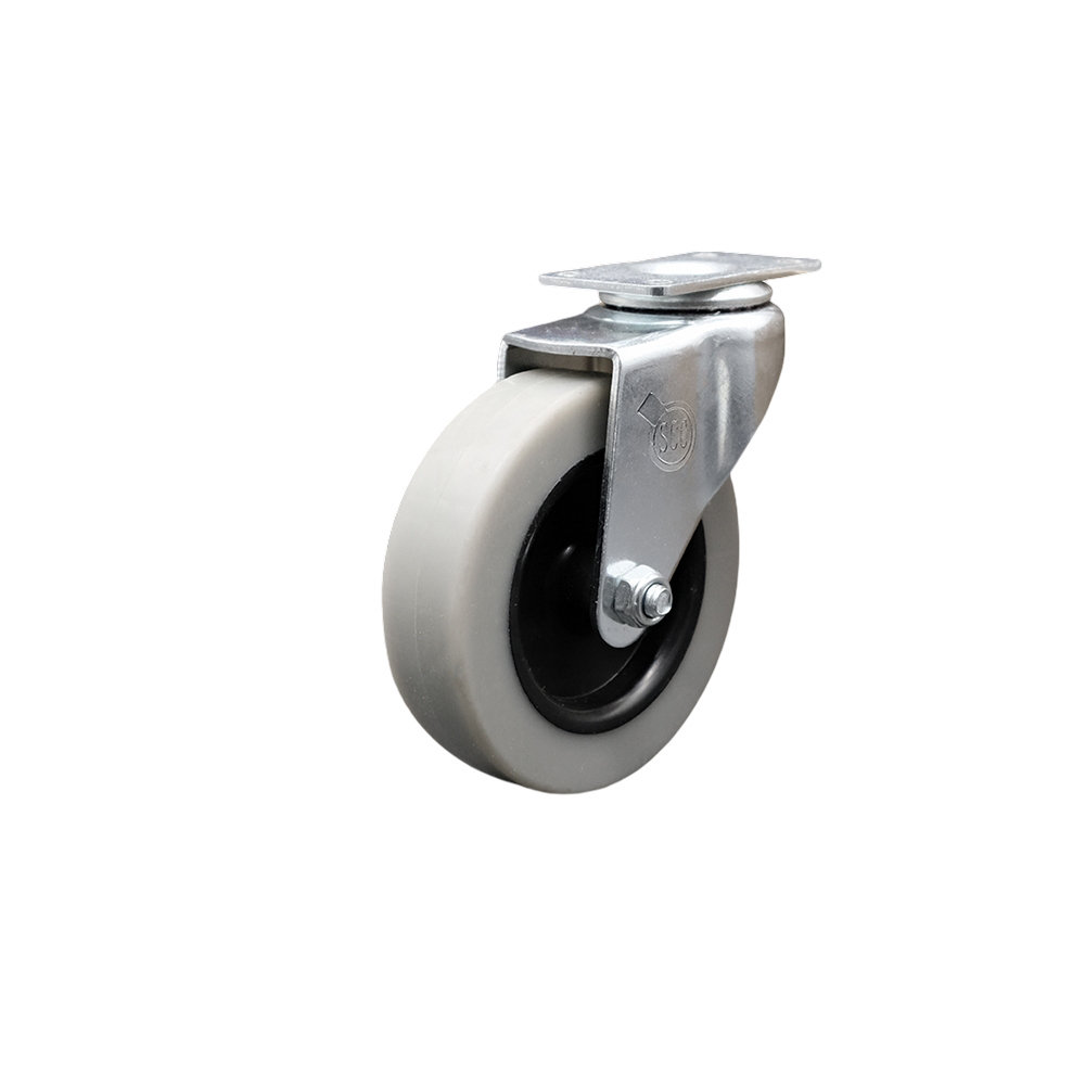 Service Caster Thermoplastic Rubber Top Plate Swivel Caster | Wayfair