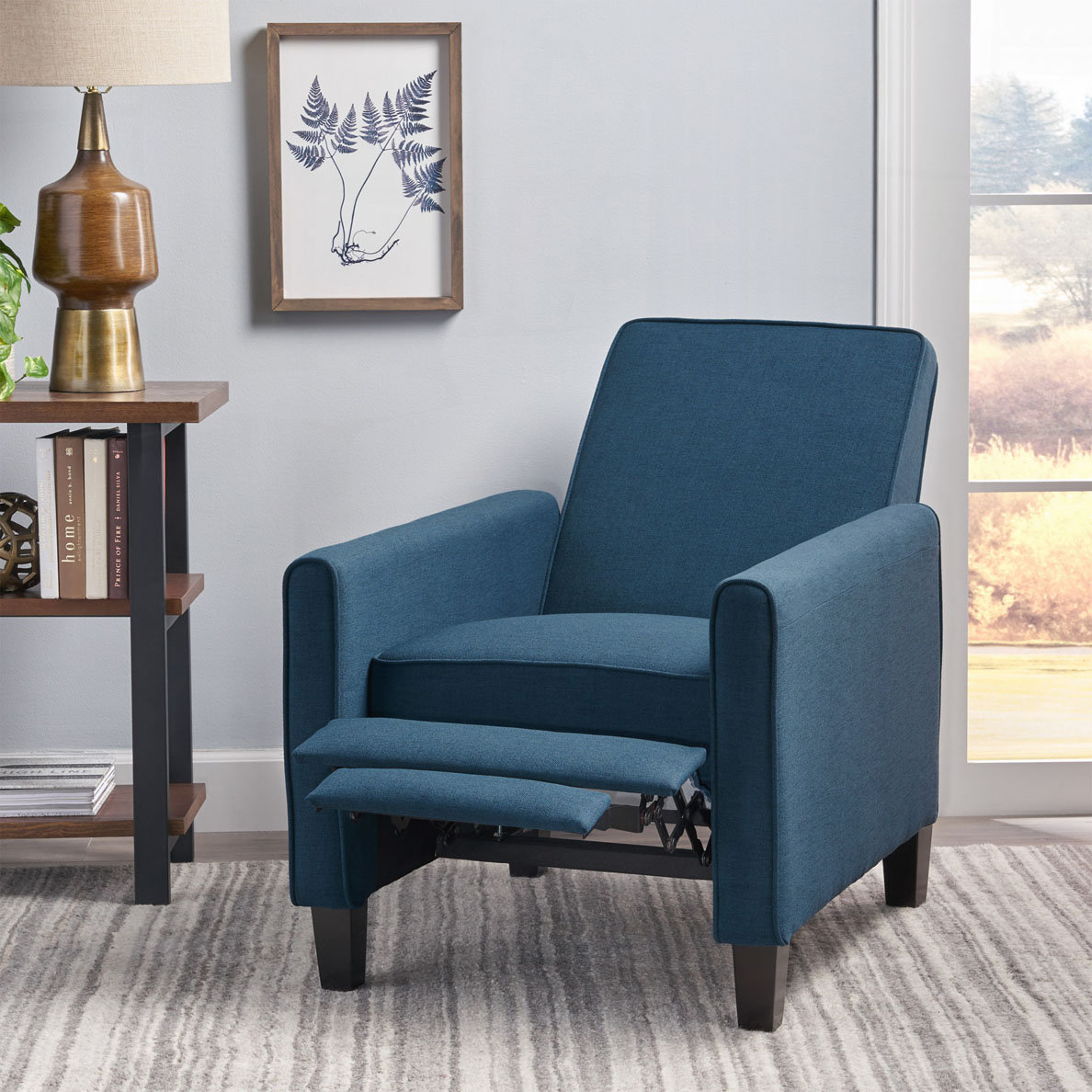 Latitude Run® Push Back Manual Recliner Chair - Wayfair Canada