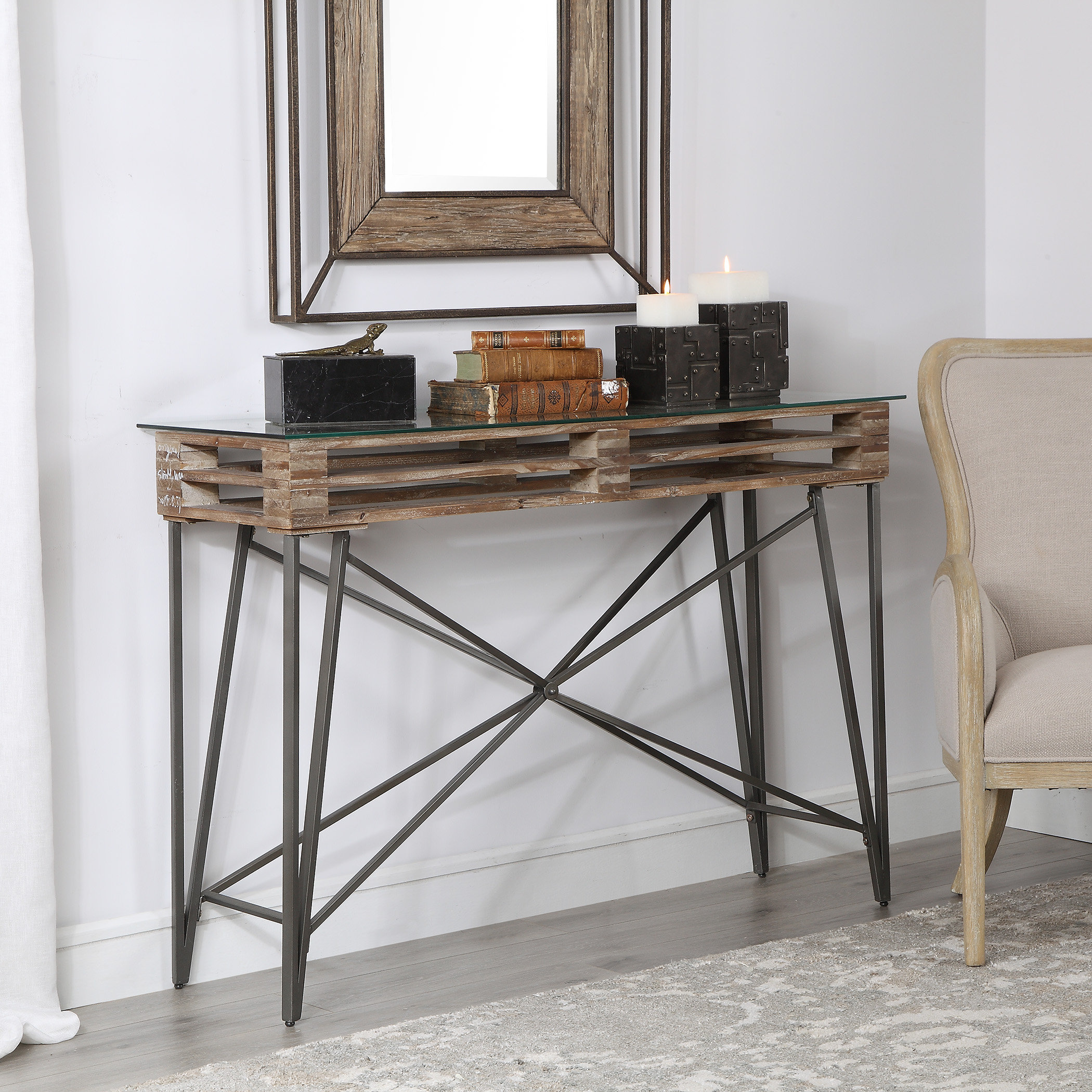 Union Rustic Belmont Console Table | Wayfair