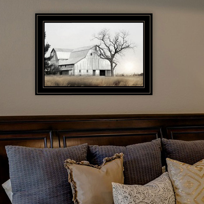 Gracie Oaks Ohio Fields I Framed Wall Art for Living Room, Home Wall ...