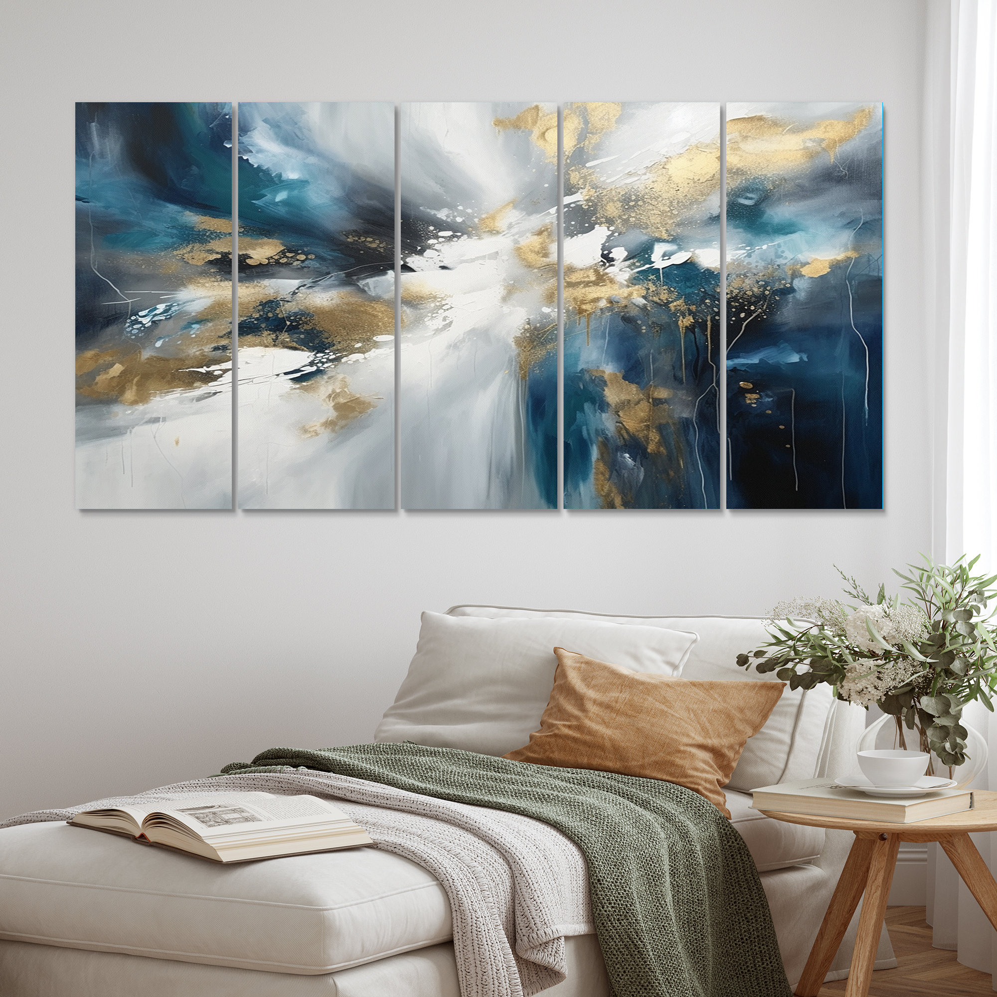 Orren Ellis Radiant Muse Emergence I - Abstract Canvas Wall Art - 5 ...