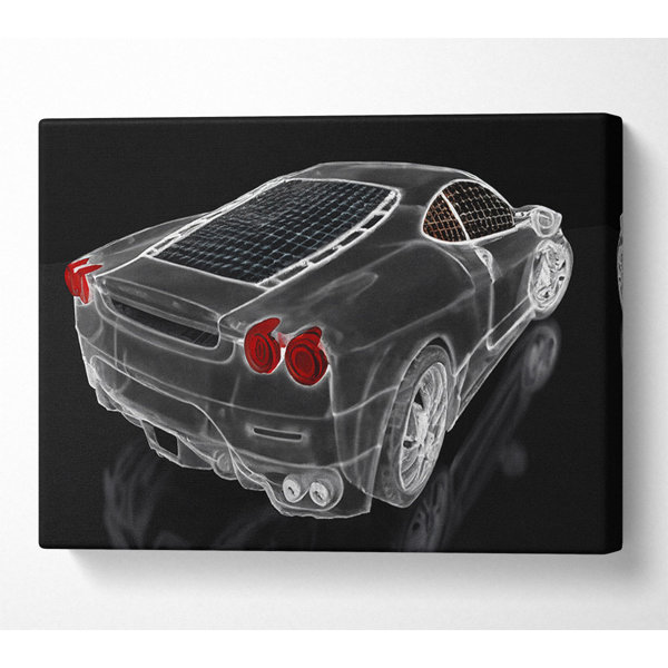 Latitude Run Ferrari F430 Drawing - Wrapped Canvas Print | Wayfair.co.uk